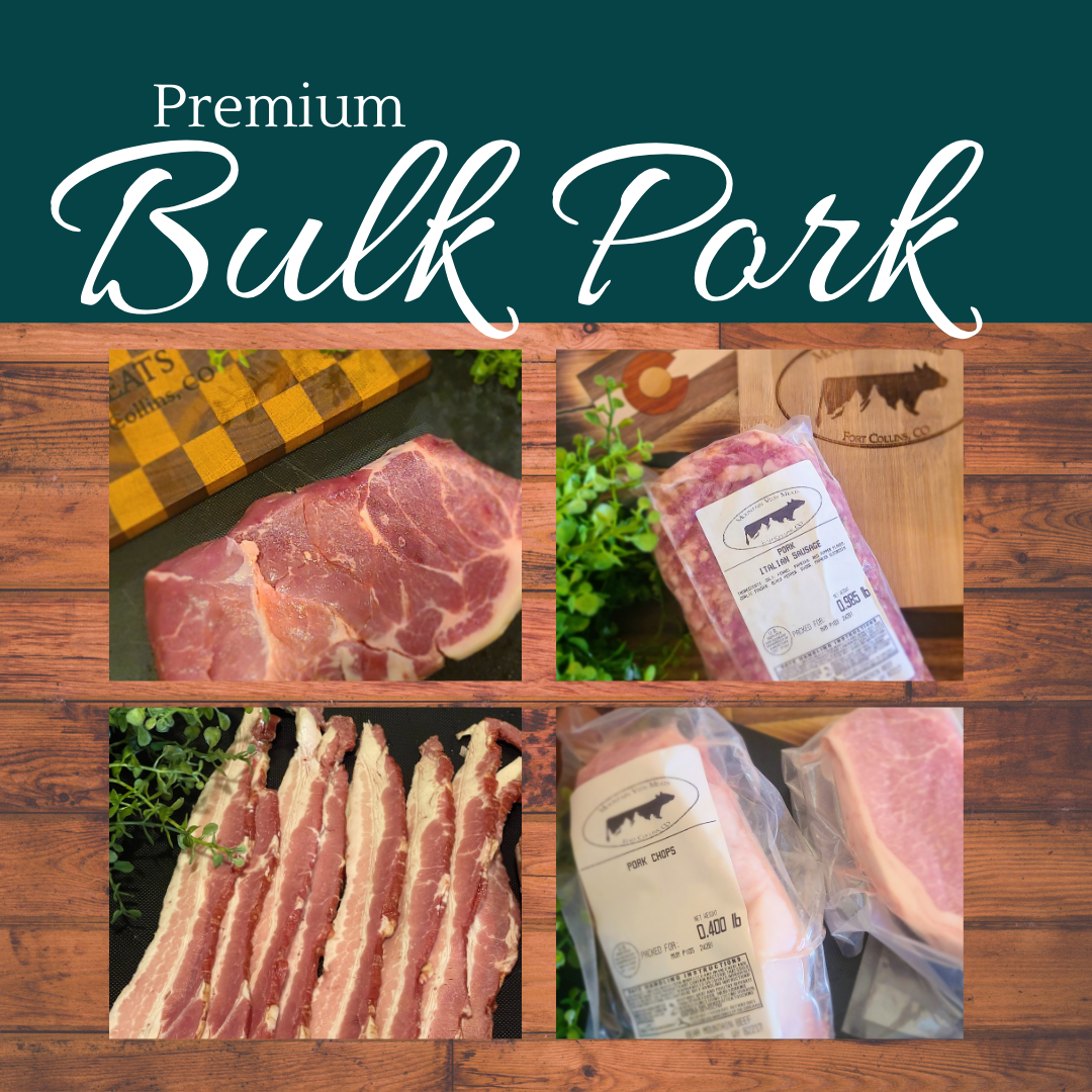 Half or Whole Pork *DEPOSIT* – Mountain View Meats